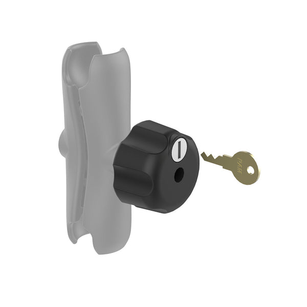 RAM-KNOB5LSU | RAM Key Lock Knob w/ Steel Insert | Mounts AU – Mounts ...