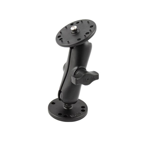 RAM-B-101-L1 - RAM 1" Ball Mount w/ Round Bases | Mounts AU